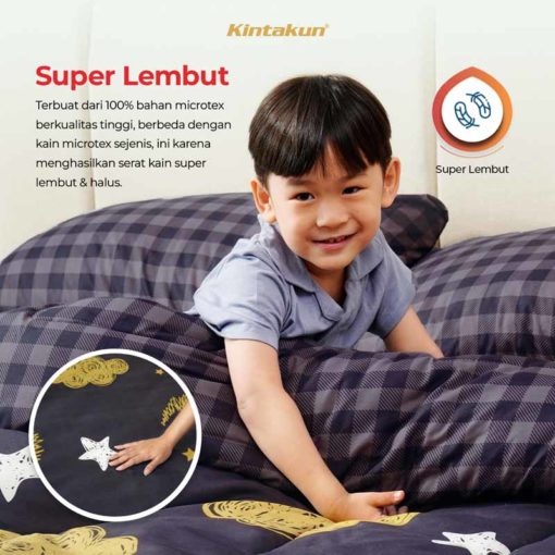 Bed Cover Kintakun Deluxe | Graha Sprei
